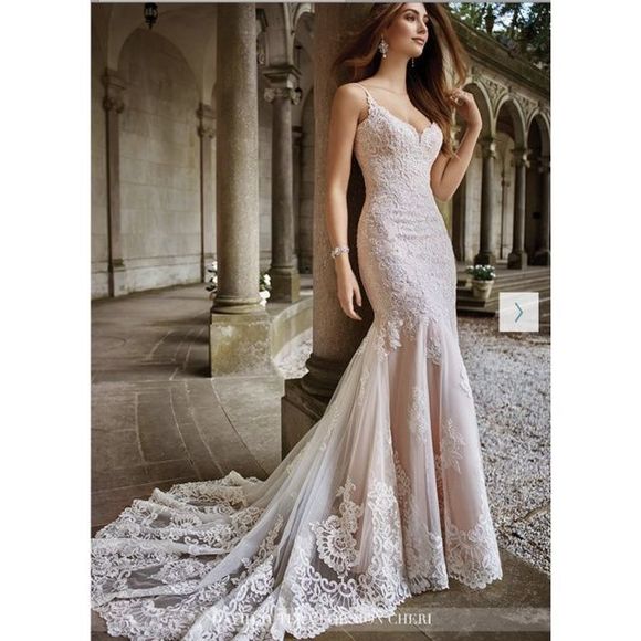 David Tutera | Dresses | White David Tutera Size Straight Dress | Poshmark